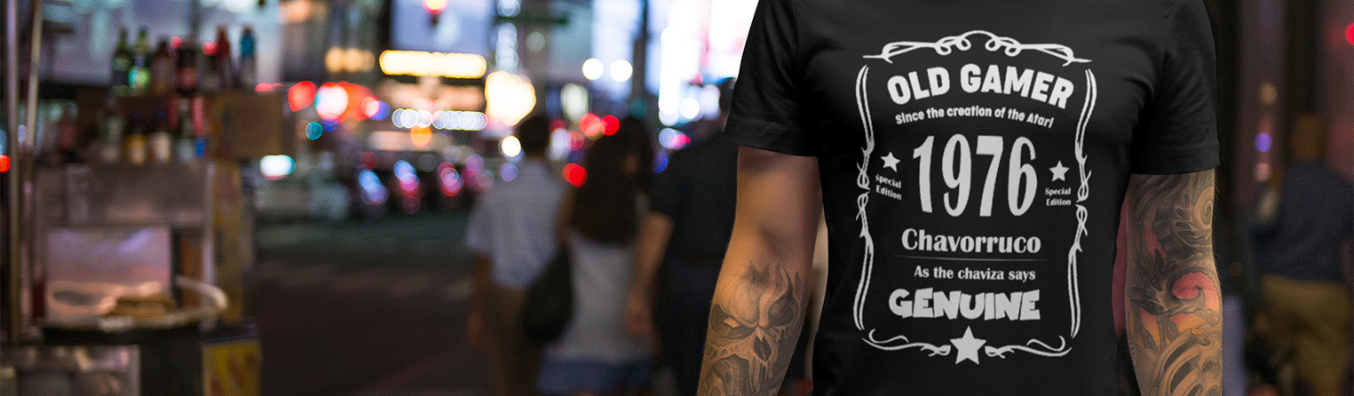 Old Gamer – GameArtShirt.com